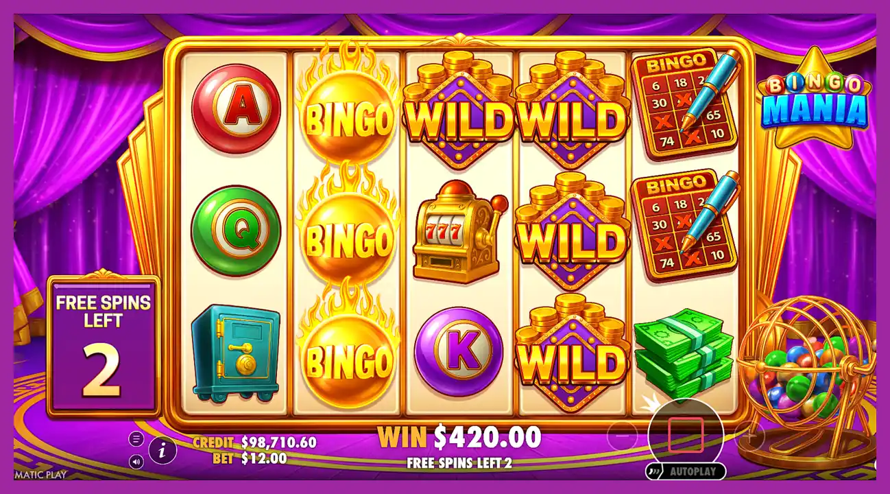 Bingo Mania Free Slot (2025) – New Demo Game & Review