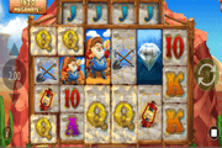 Diamond Mine Slot: Free Games w/ Progressive Multiplier