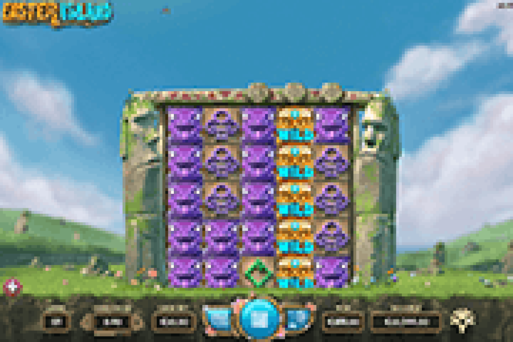 Easter Island Slot: Symbol Swap Respin, Growing Reels & Wilds