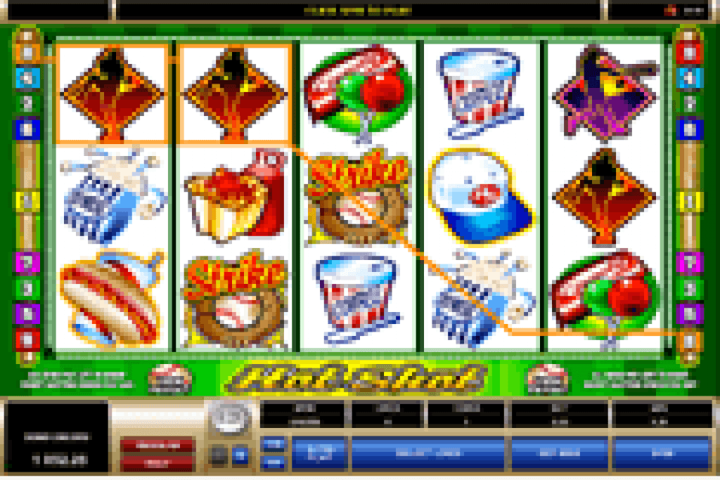 Hot Shot : Ballpark-Themed Semi-Classical Microgaming Slot