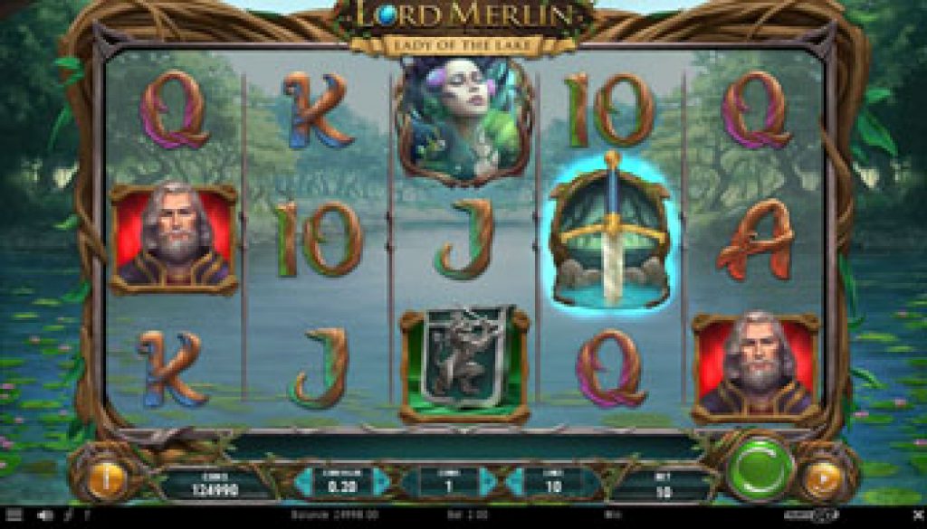 Lord Merlin ad the Lady of the Lake by Play n Go Review